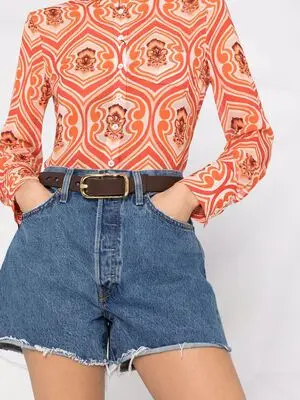 RE/DONE 90s High-waist Denim Shorts