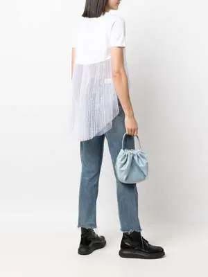 Red Valentino Point D'esprit Panel T-shirt