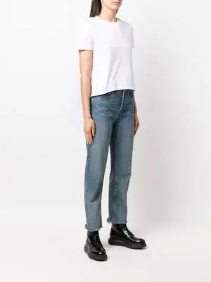 Red Valentino Point D'esprit Panel T-shirt