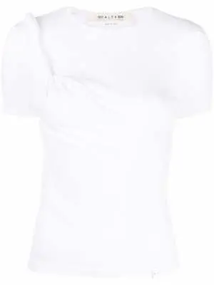 1017 Alyx 9sm Asymmetric Twist T-shirt - White