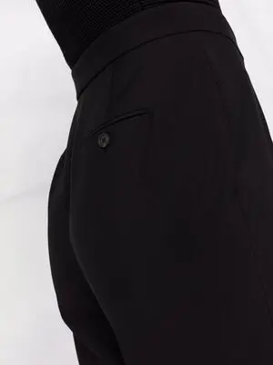 Alexander McQueen High-waisted Tailored Wool Trousers