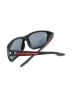 Prada Linea Rossa Rectangle-frame Sunglasses