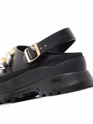 Stella McCartney Falabella Trace Clogs With Chain Detail