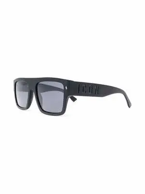 Dsquared2 Debossed-logo Sunglasses - Black
