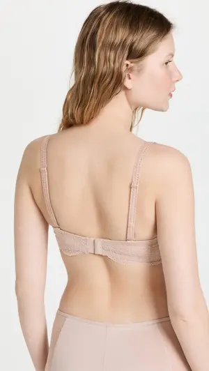 Simone Perele Karma Strapless Plunge Bra - Peau Rose