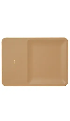 COURANT Catch:3 Classics Wireless Charging Tray In Tan