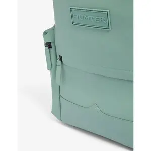 Hunter Original Top Clip Branded Rubberised Leather Backpack