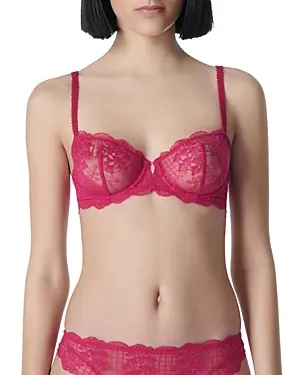 Simone Perele Reve Demi Cup Bra Cranberry