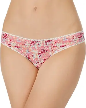 ON GOSSAMER Mesh Hip Bikini Bright Spot