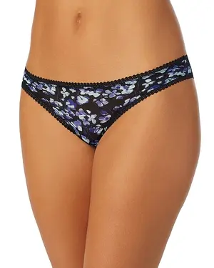 ON GOSSAMER Mesh Hip Bikini Evening Blosson