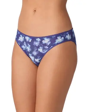 ON GOSSAMER On Gossamer Mesh Hip Bikini Heavenly Floral