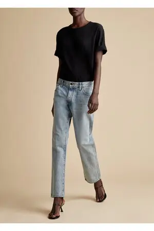 Khaite The Kyle Jean In Santa Fe - Denim