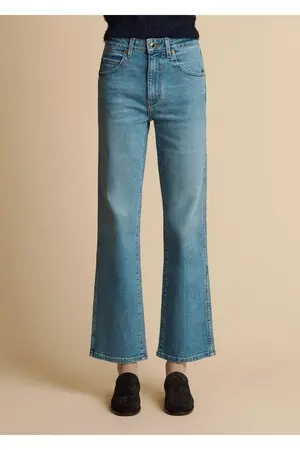 Khaite - The Vivian Jean In Vintage Blue