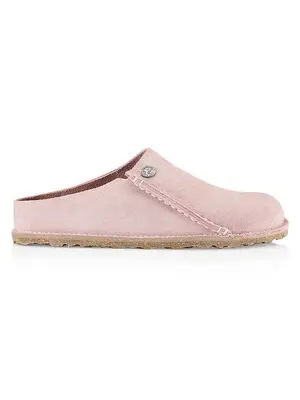 BIRKENSTOCK Women's Zermatt 365 Suede Clogs - Lavender Blush  Lavender Blush