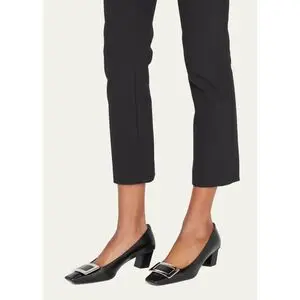 ROGER VIVIER Decollete Belle Vivier Ballerina Pumps - Black