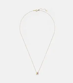PERSEE Persée 18kt Enamel Necklace - Gold
