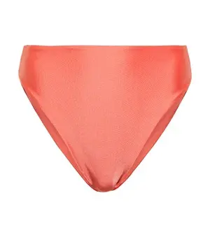 Jade Swim Incline High-rise Bikini Bottoms - Pink
