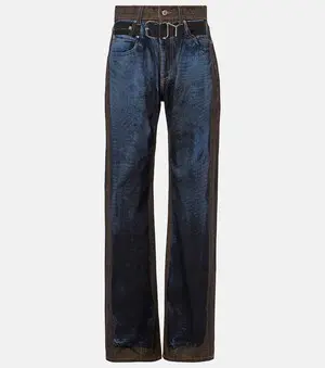 Y/project Y/ Project X Jean Paul Gaultier Trompe L'oeil Top - Blue