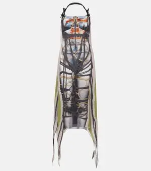 Y/project Printed Maxi Dress - Multicoloured