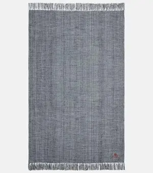 Loro Piana Virgin Wool Blanket - Blue