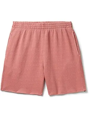 John Elliott Wide-leg Cotton-blend Jacquard Shorts Xs