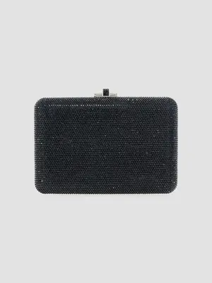 JUDITH LEIBER Judith Leiber Couture Slim Slide Crystal Clutch