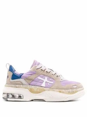 Premiata Draked Lace-up Sneakers - Purple