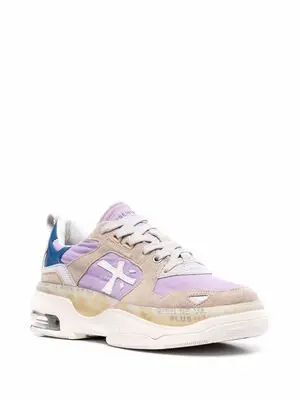 Premiata Draked Lace-up Sneakers - Purple