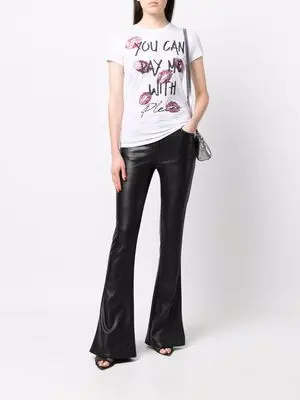 Philipp Plein Rhinestone-embellished T-shirt - White