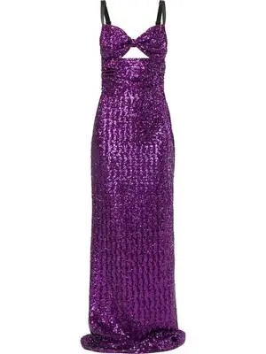 Dolce & Gabbana Sequinned Evening Dress