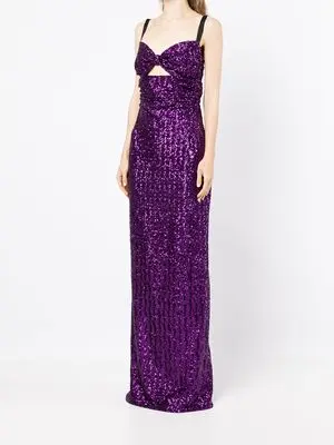 Dolce & Gabbana Sequinned Evening Dress