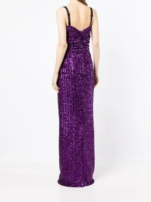 Dolce & Gabbana Sequinned Evening Dress