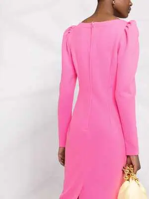 Dolce & Gabbana U-neck Long-sleeved Dress