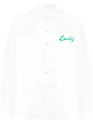 Natasha Zinko Slogan-print Shirt - White