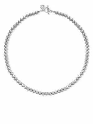 DOWER & HALL Pearl Necklace - Silver