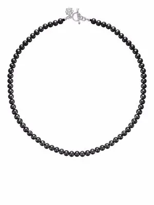 DOWER & HALL Pearl-detail Necklace - Silver