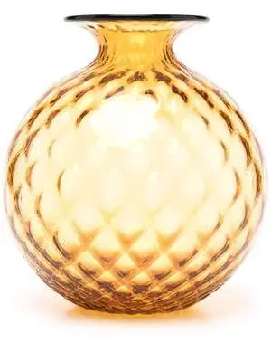 VENINI Monofiori Balloton Vase - Yellow