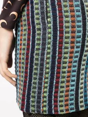 MARINE SERRE Terry Kitchen Towels Mini Skirt