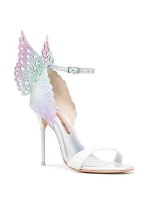 SOPHIA WEBSTER Evangeline Holographic Stiletto Sandals