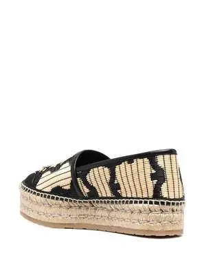 FERRAGAMO Logo Embroidered Espadrilles