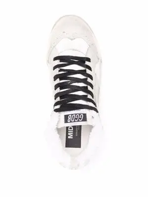 GOLDEN GOOSE Mid-star Sneakers - White