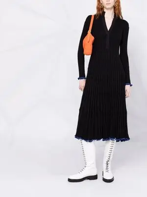 Proenza Schouler V-neck Dress