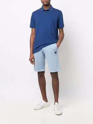 Paul & Shark Jersey Logo-patch Shorts