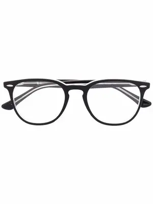 Ray-ban Square-frame Glasses - Black