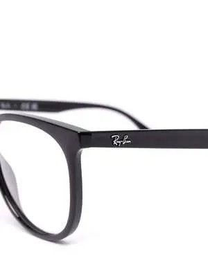 Ray-ban Square Frame Glasses - Black