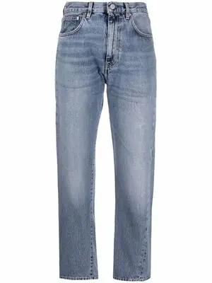TOTEME Twisted-seam Straight Jeans