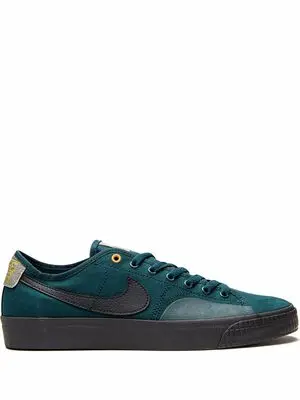 Nike Sb Blazer Court Daan Van Der Linden Sneakers - Green