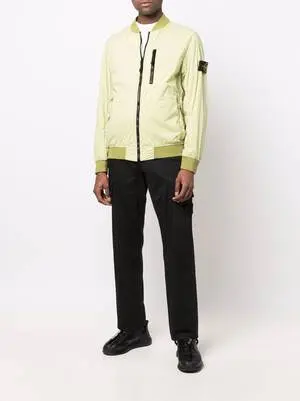 Stone Island Compass-patch Zip-up Jacket