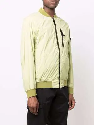 Stone Island Compass-patch Zip-up Jacket
