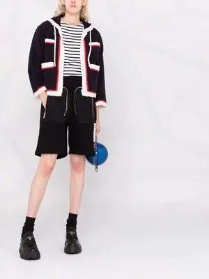 Undercover Stripe-trim Hooded Jacket